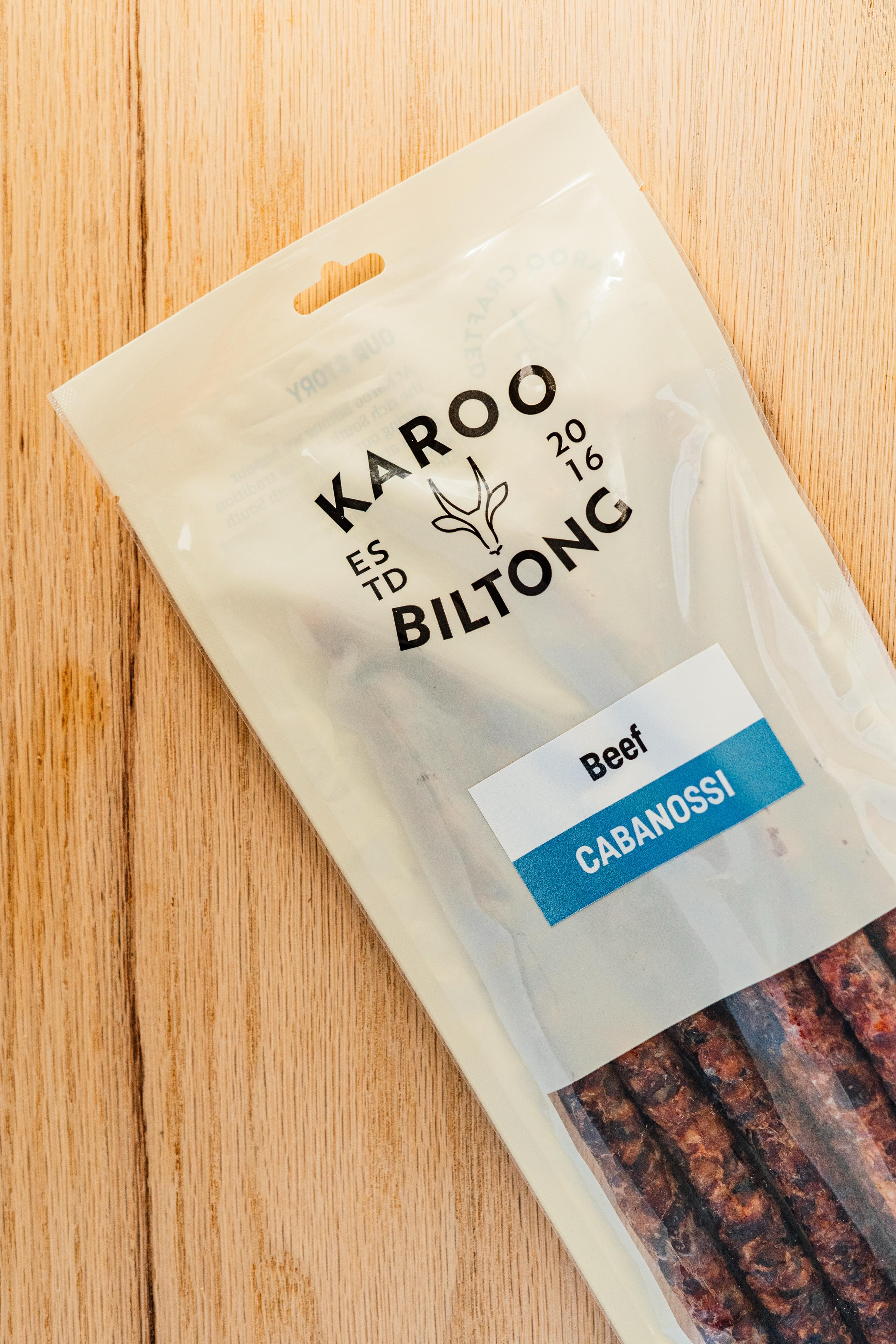 Karoo Beef Cabanossi – Karoo Biltong